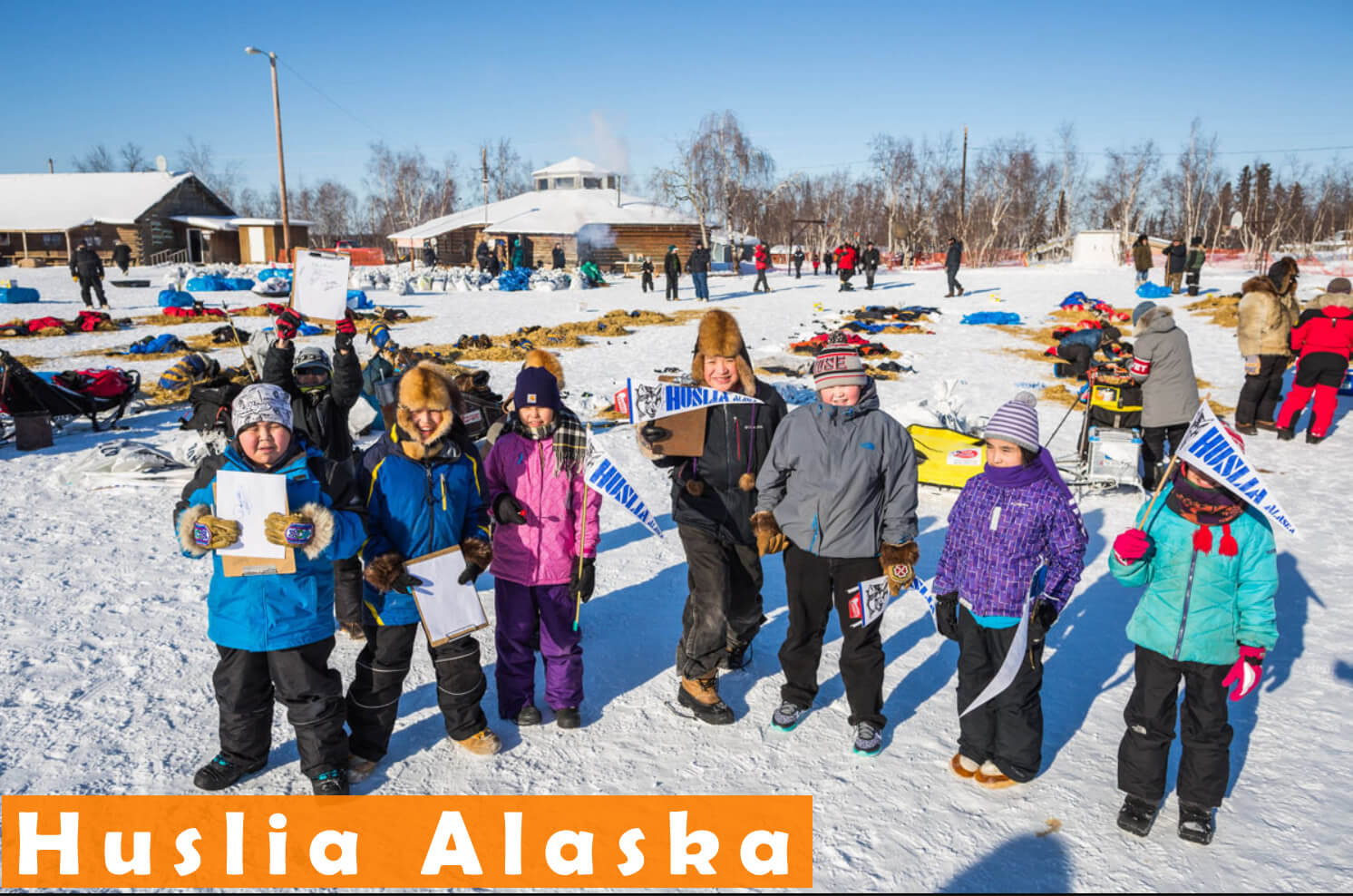 Huslia Alaska Map - United States