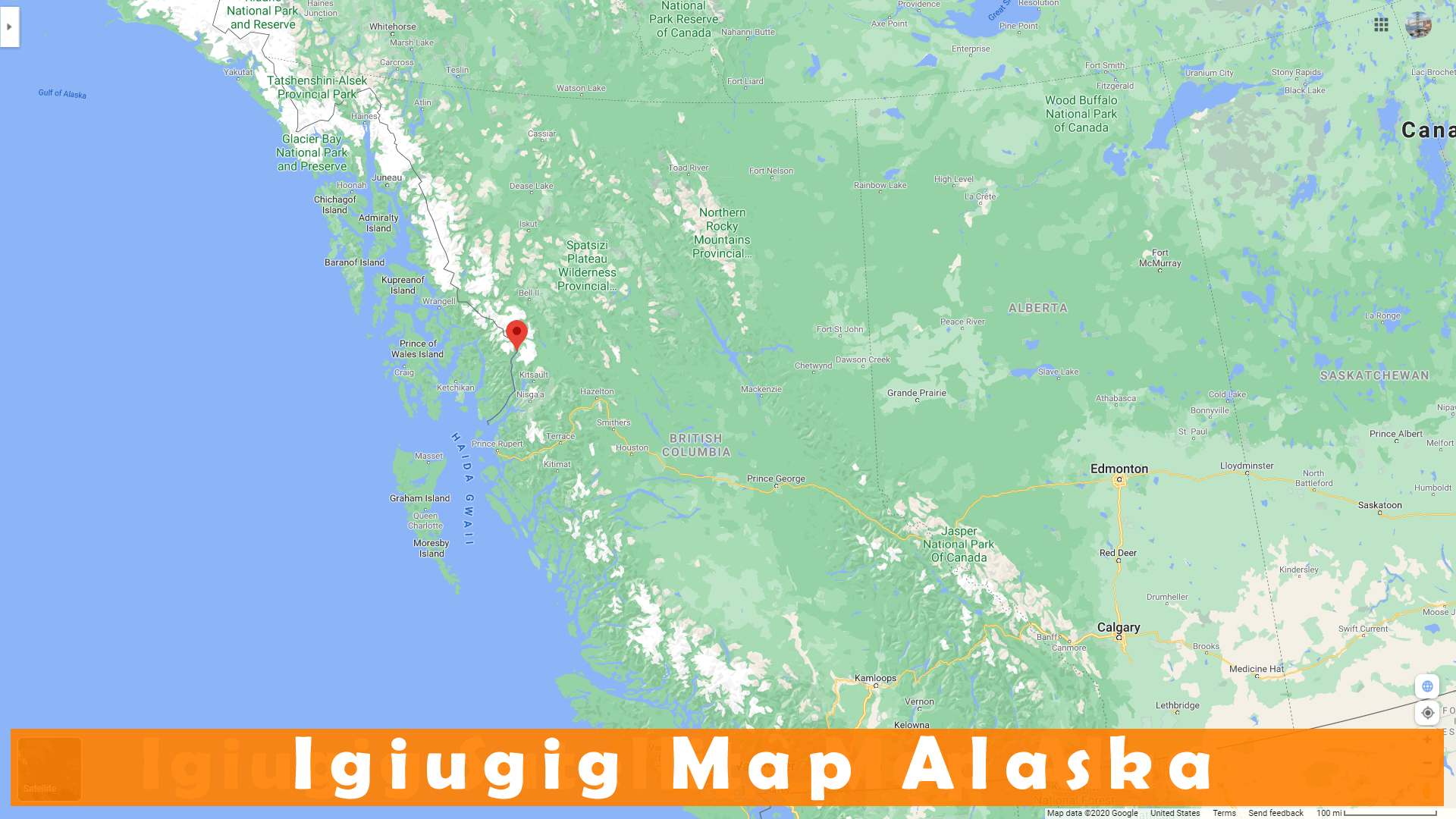 Igiugig, Alaska Map