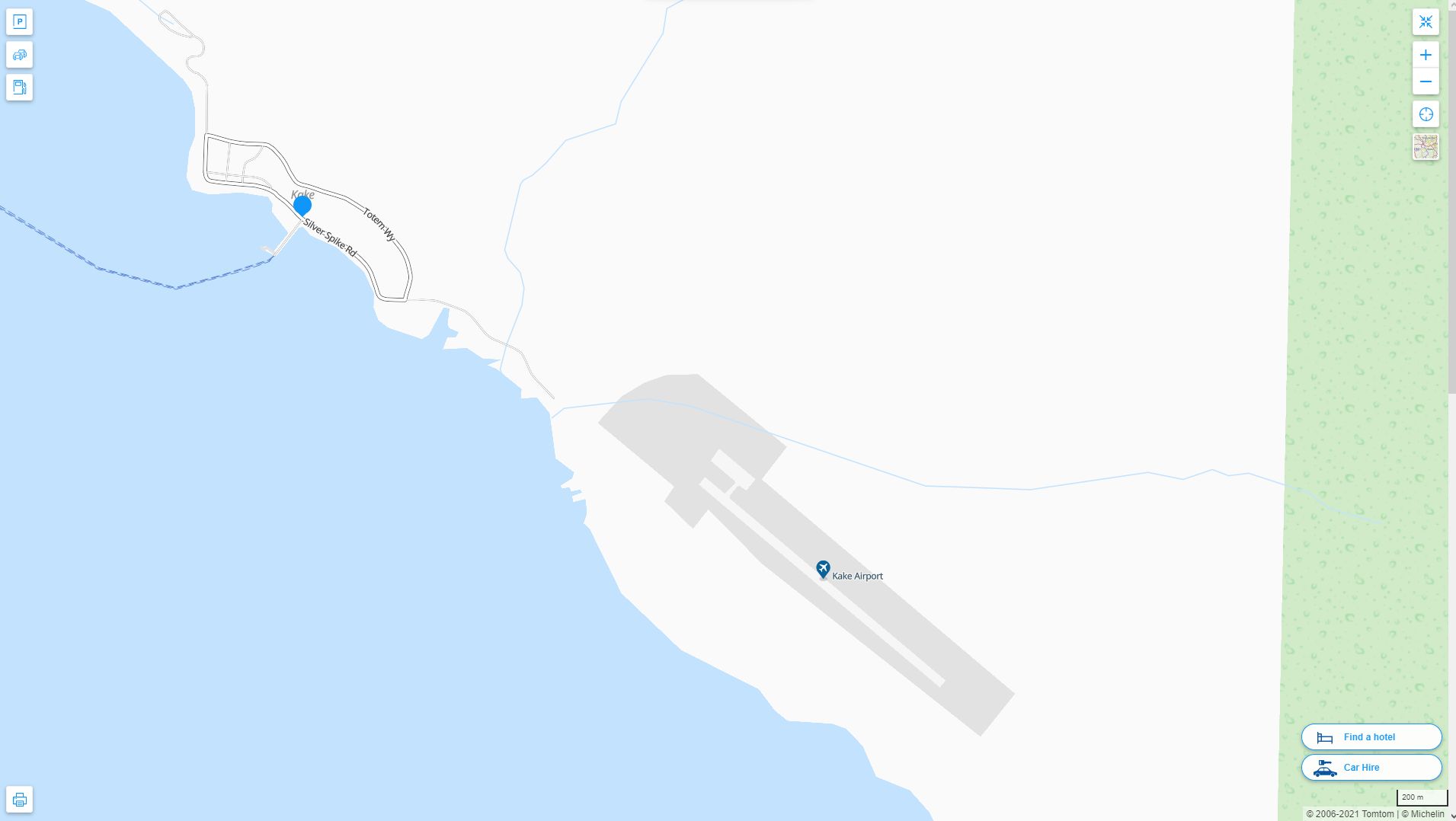 Kake Alaska Map - United States