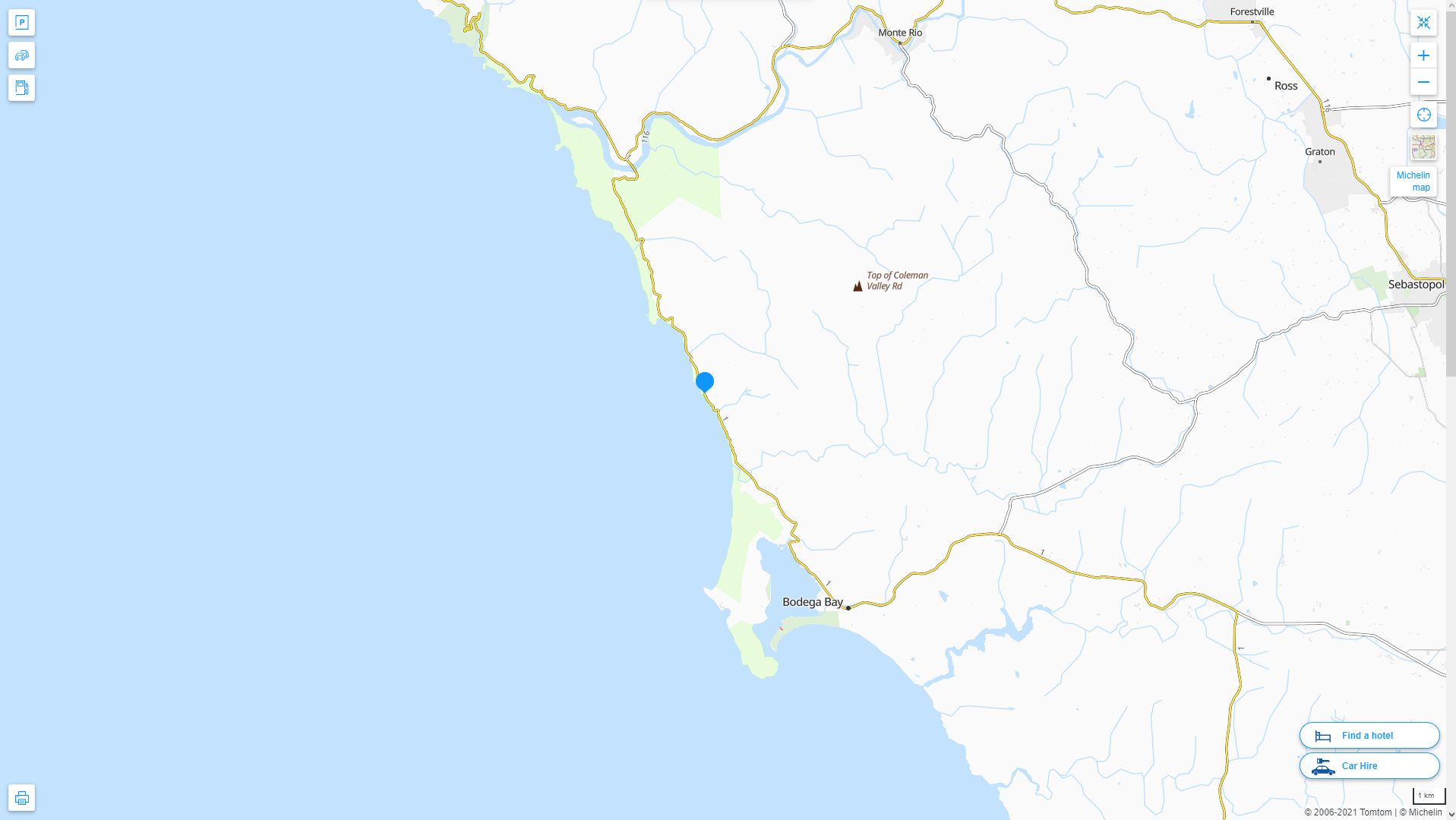 Carmet, California Map