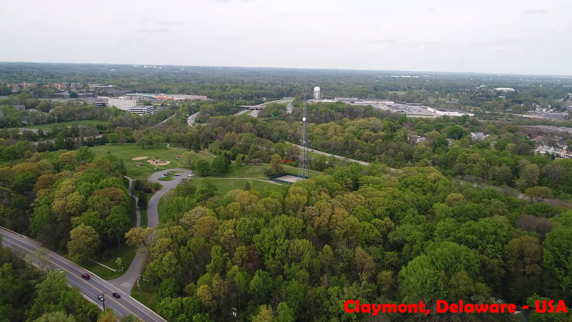 Claymont, Delaware Map