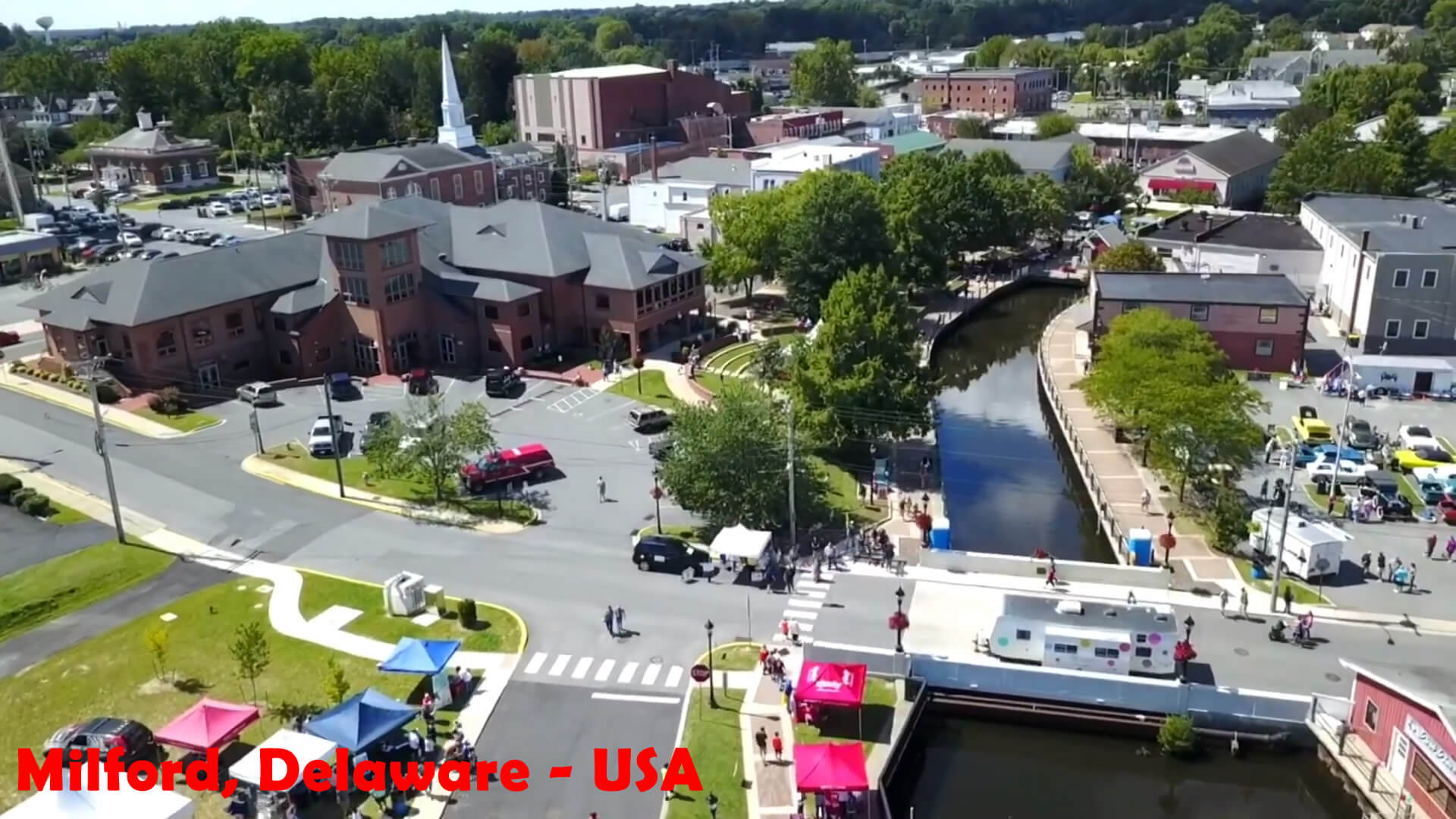 Milford Delaware Map - United States