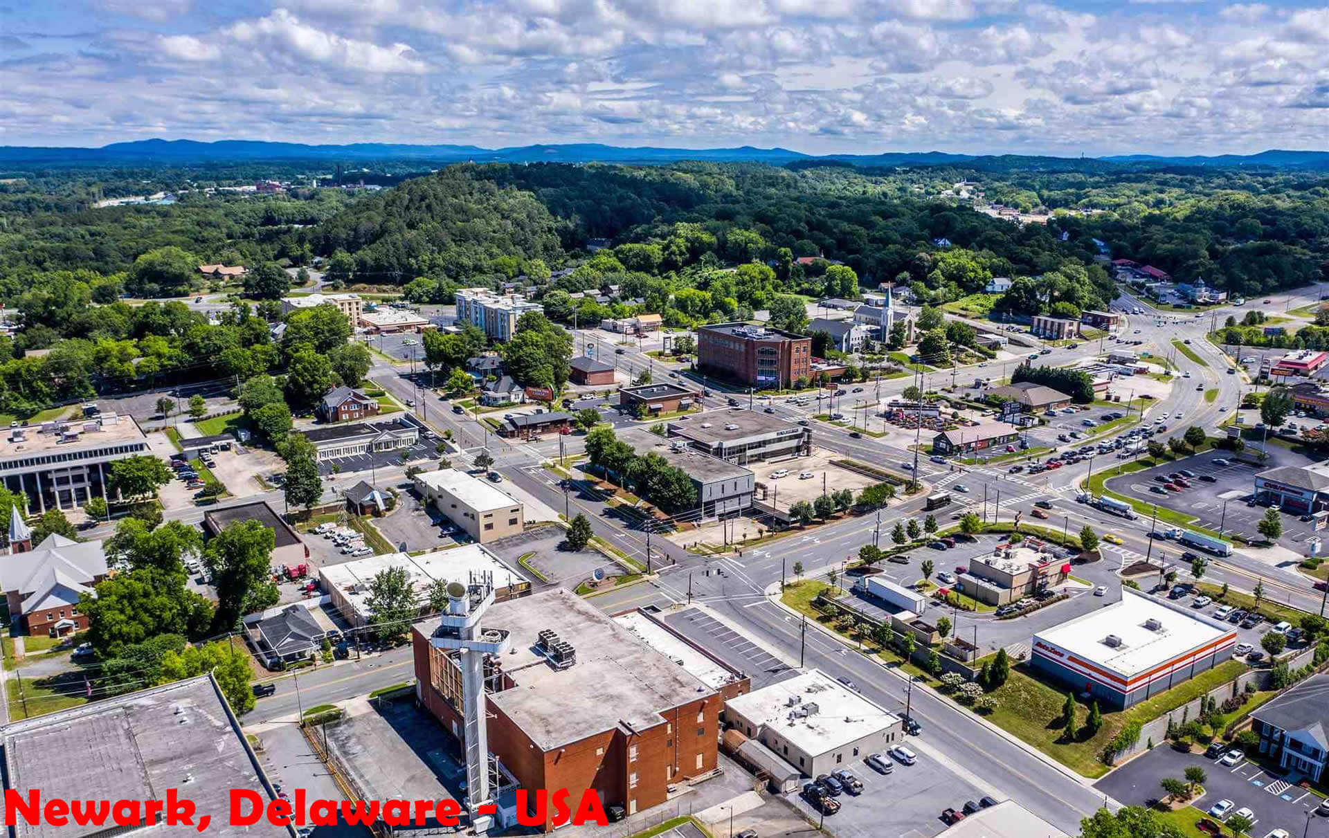 Newark, Delaware Map