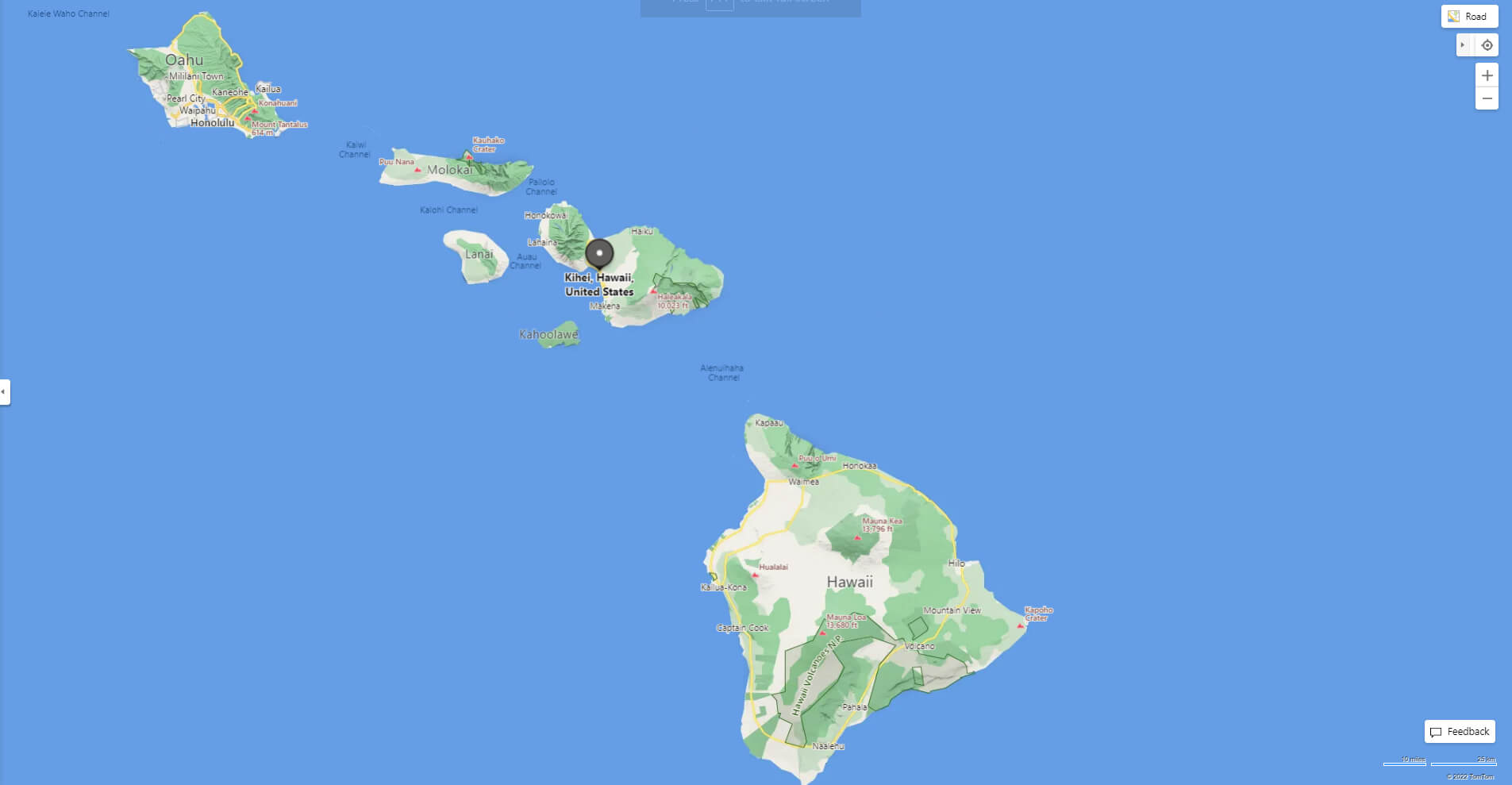 Kihei Hawaii Map - United States