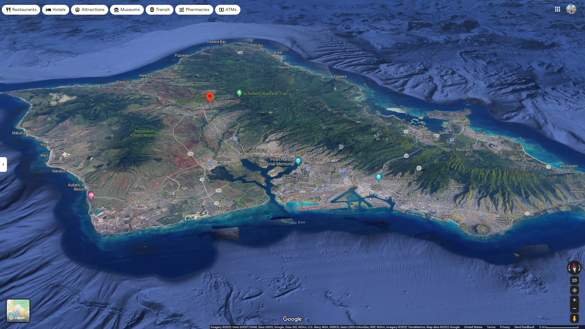 Wahiawa Hawaii Map - United States