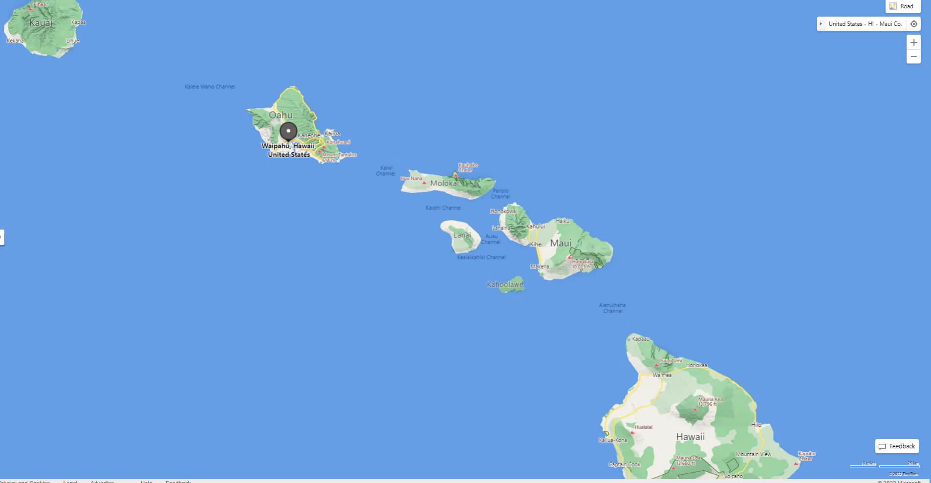 Waipahu Hawaii Map - United States