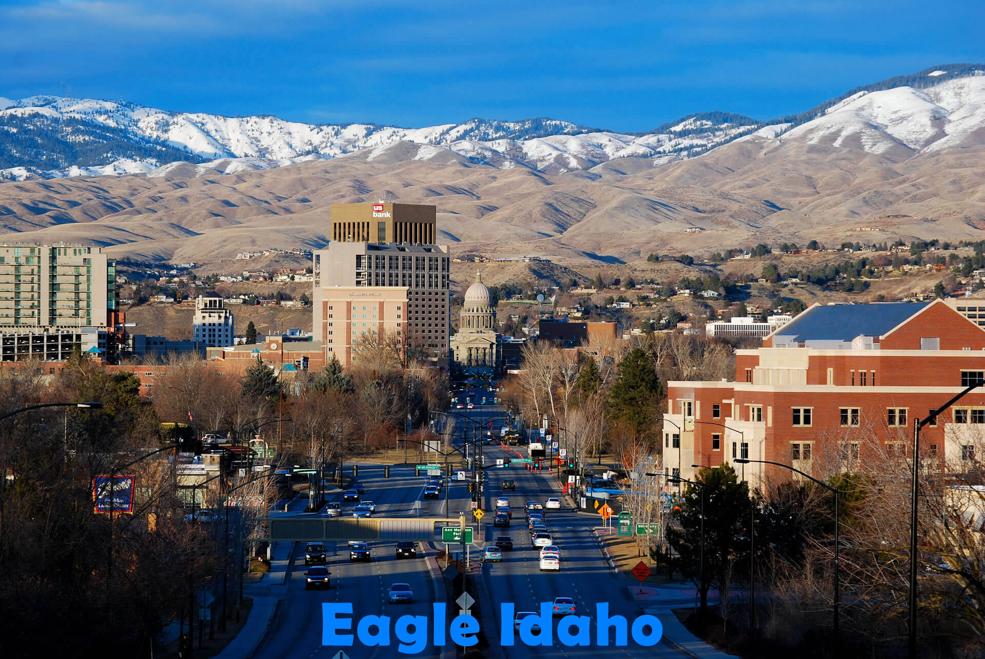 Eagle, Idaho Map