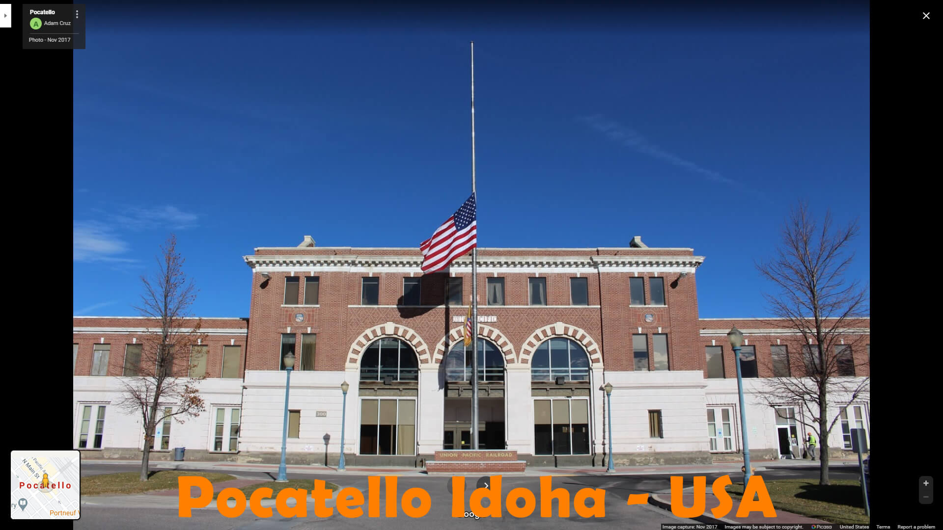 Pocatello, Idaho Map