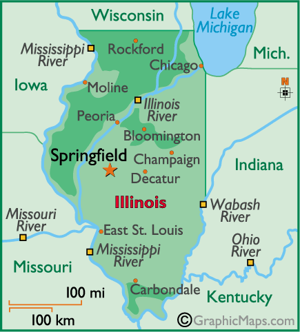 Mount Prospect Illinois Map