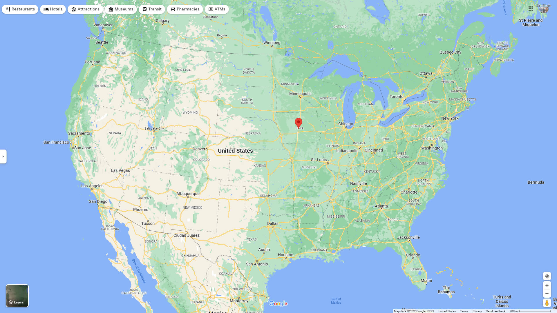 Ames iowa Map - United States