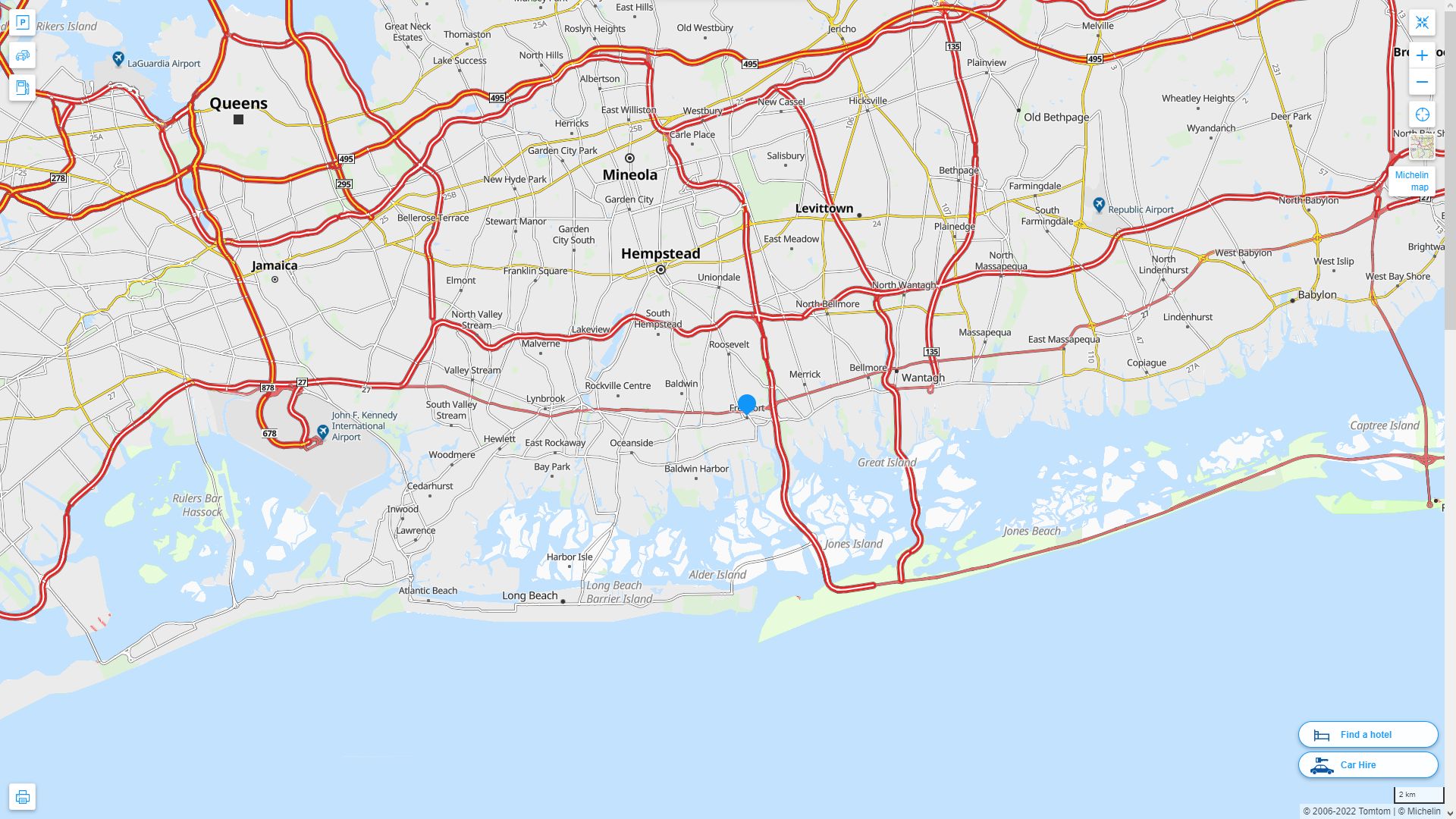 Freeport, New York Map