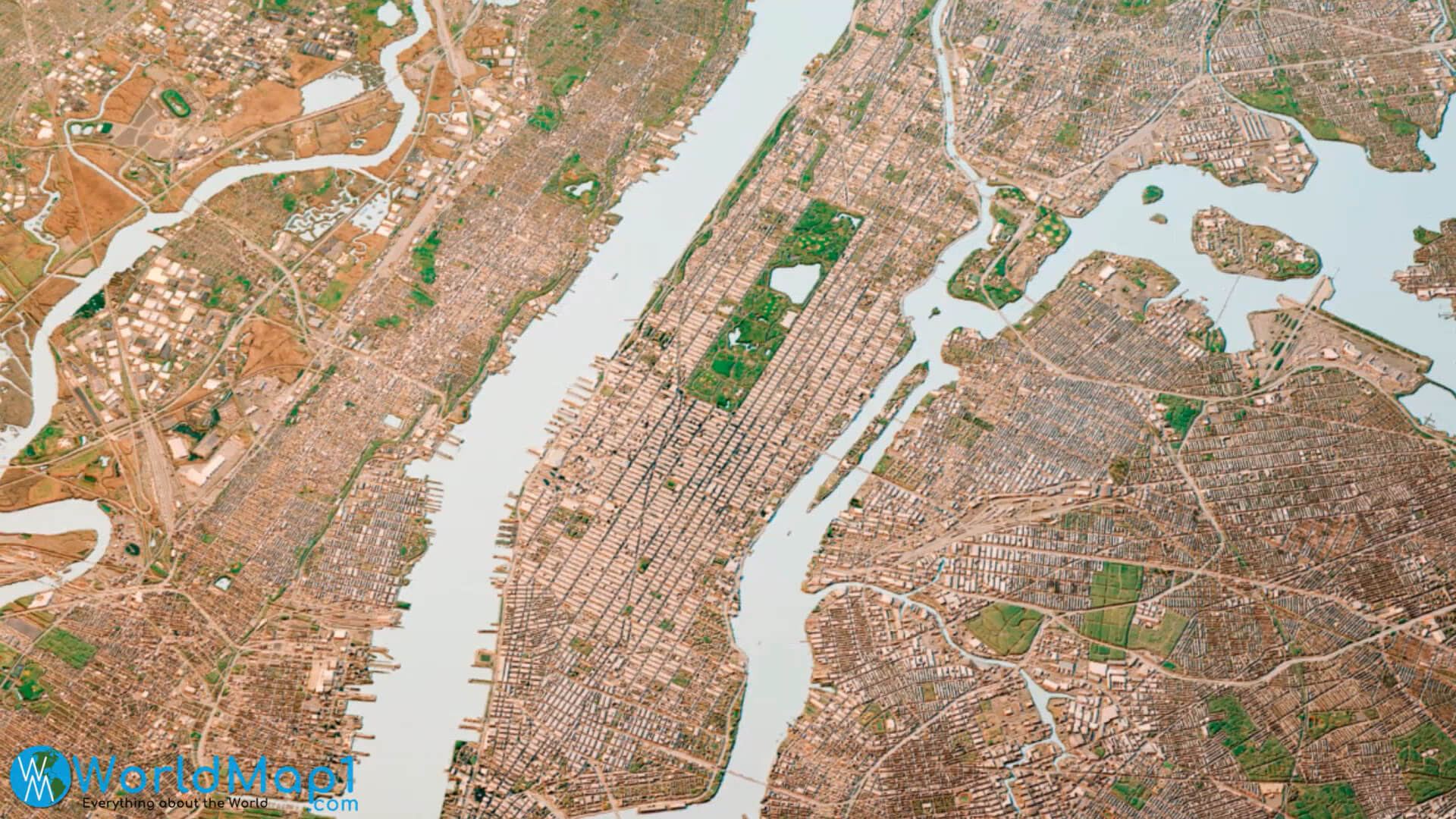 High Detailed New York Map