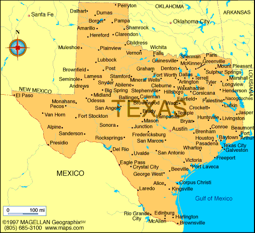 Pharr Texas Map