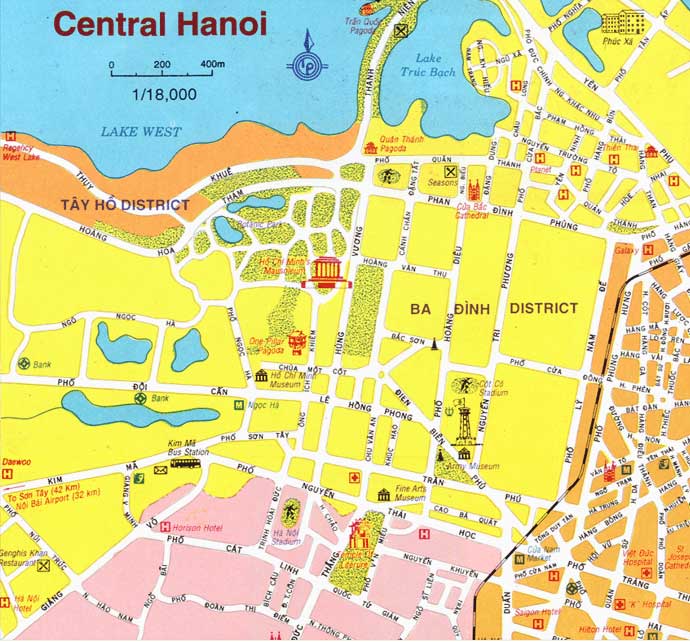 Hanoi Map and Hanoi Satellite Images