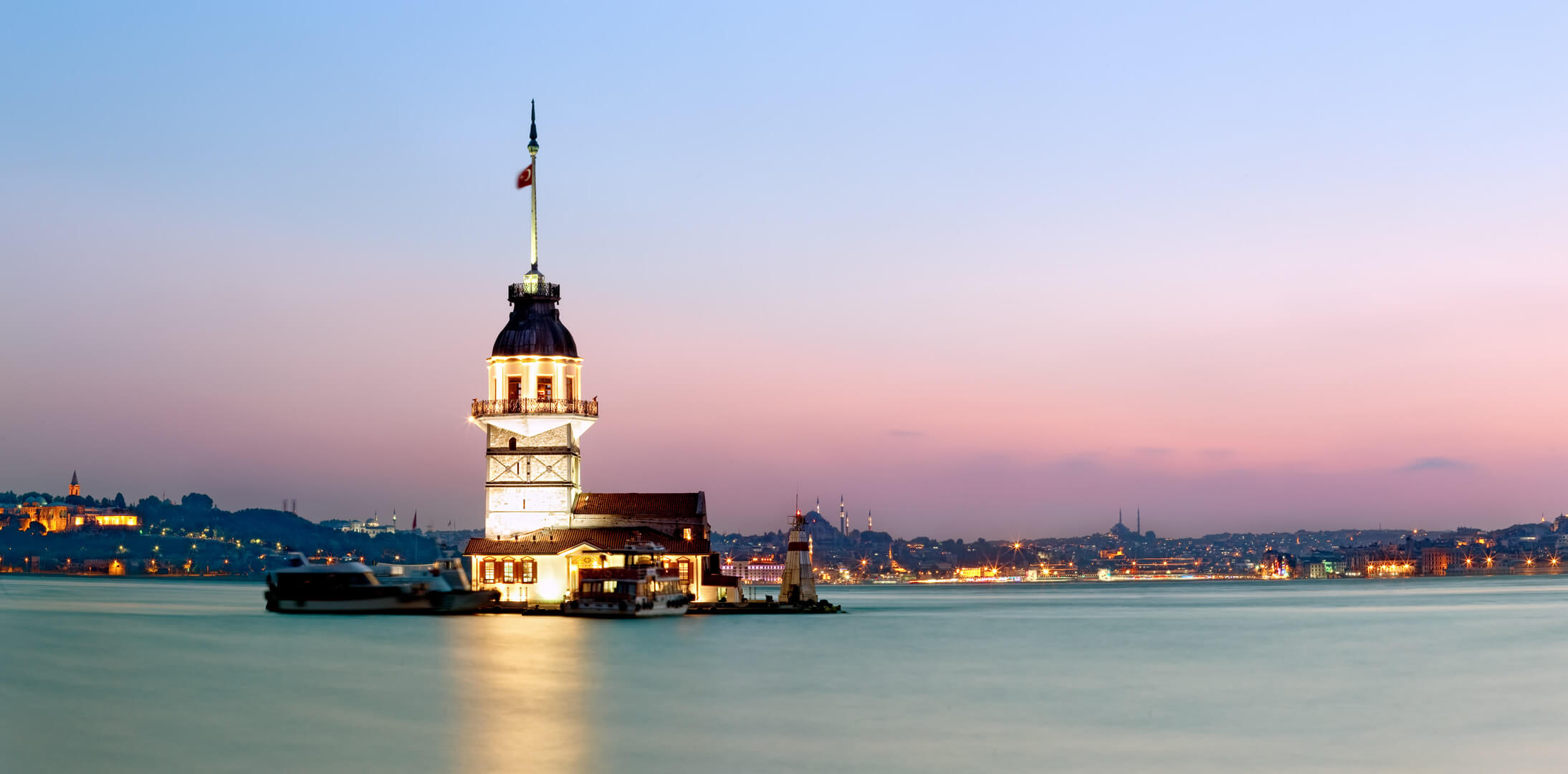 The Maiden's Tower (Kiz Kulesi) Istanbul, Turkey