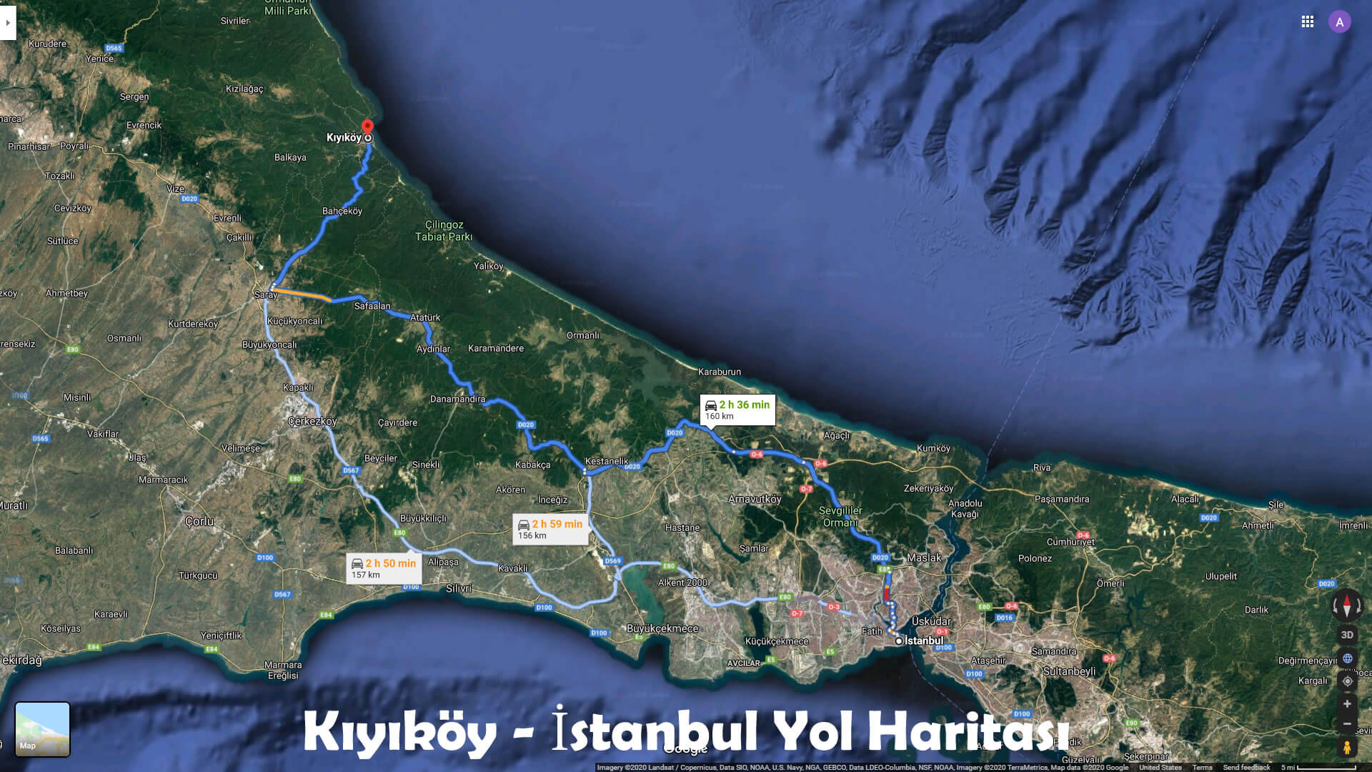 Kiyikoy Map and Images